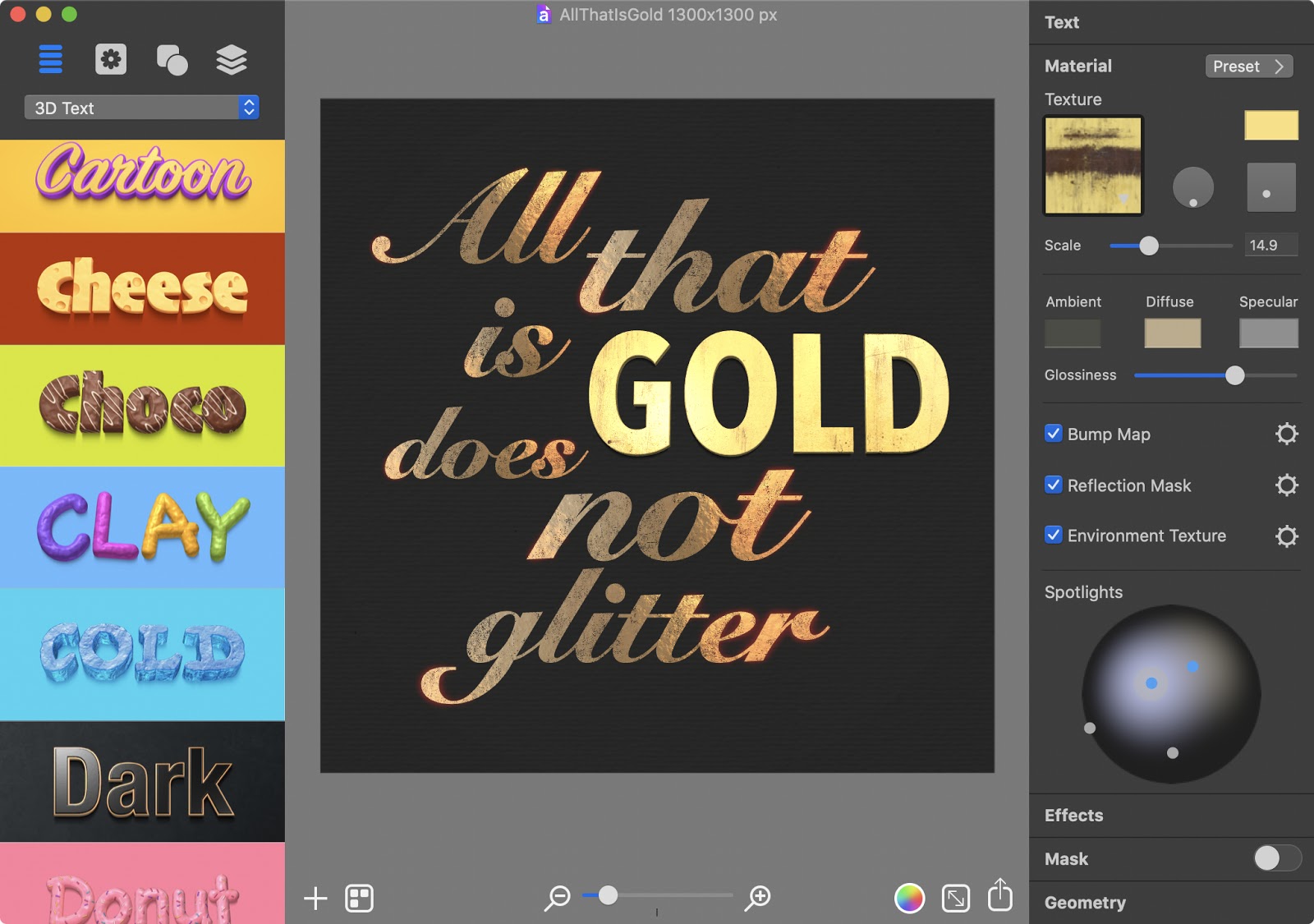 Trendy Typography Effects and Graphics - InfiniGEEK