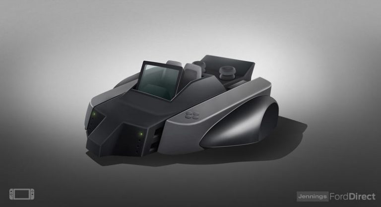 Classic Game Consoles Redesigned as Cars - InfiniGEEK